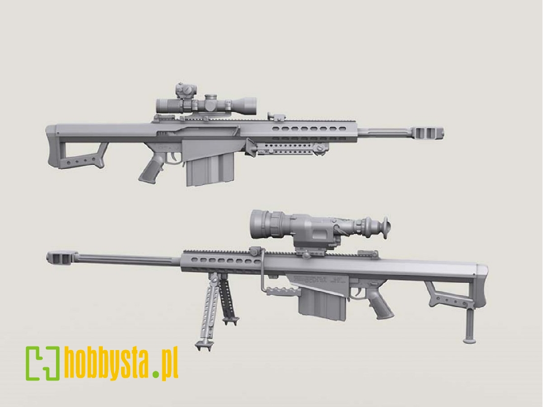 Barrett M107 Sniper Rifle Set (Incl' 2 Bodies)