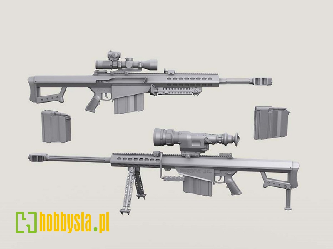 Barrett M107 Sniper Rifle Set (Incl' 2 Bodies)
