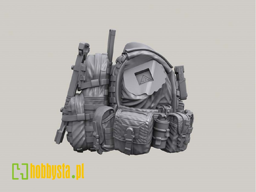 Us Navy Seal Scar Mk.20 Sniper Throwing An M18