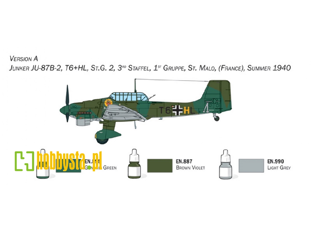 Junker Ju-87B Stuka - Model Set