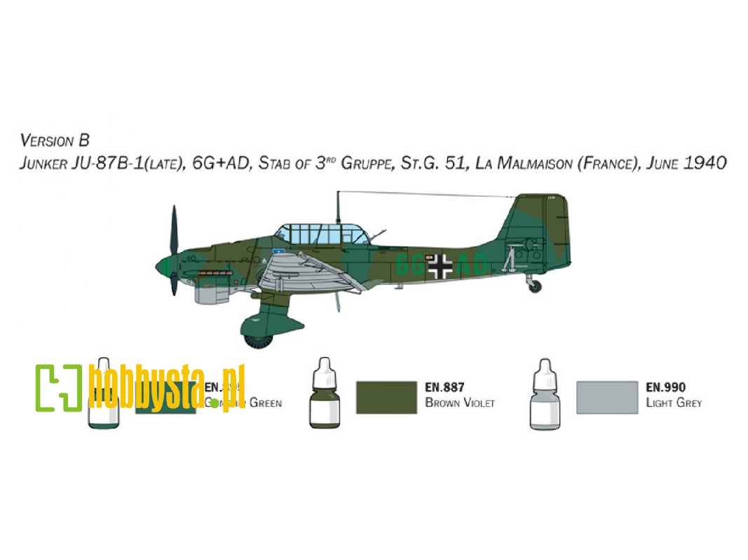 Junker Ju-87B Stuka - Model Set