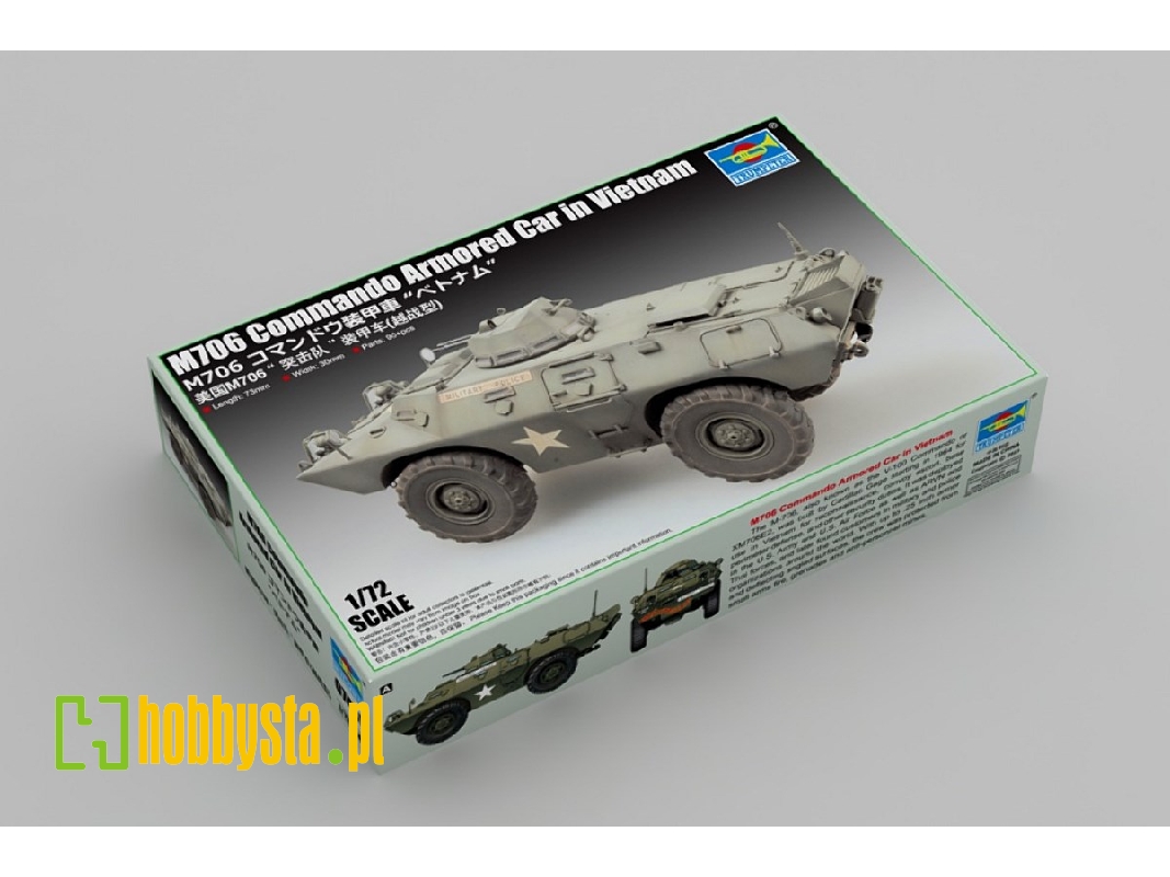 M706 Commando Armored Car In Vietnam