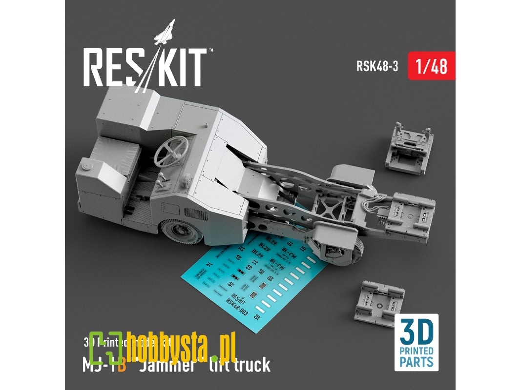 Mj-1b 'jammer' Lift Truck (3d Printed Model Kit)
