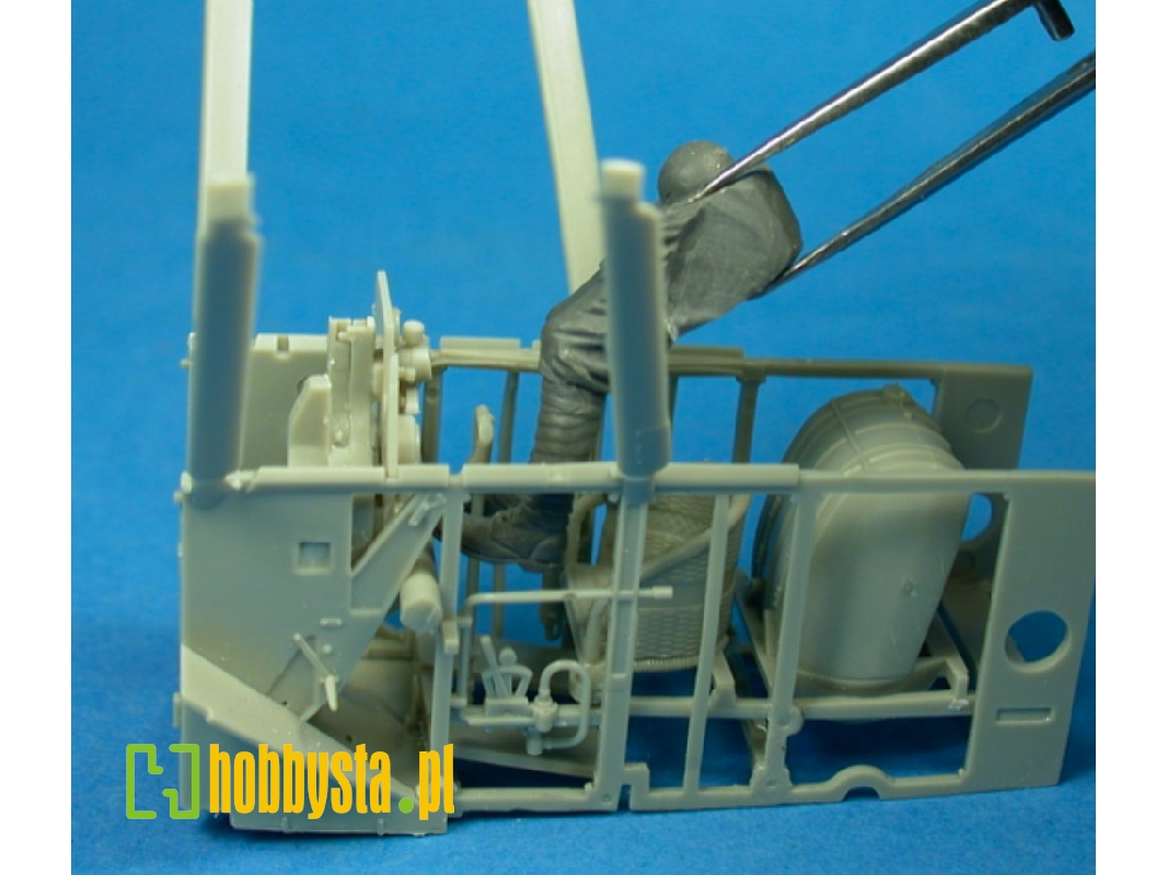 Seated Rfc Pilot In Leather Jacket Wwi Figures