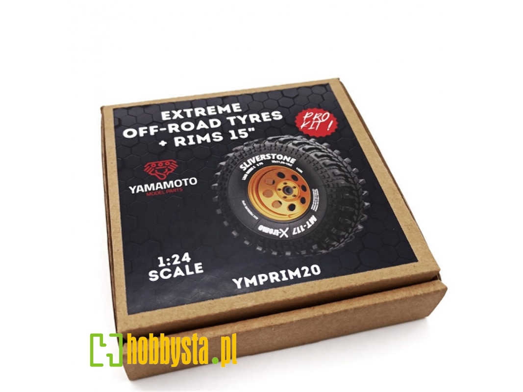 Extreme Off-road Tyres And Rims 15 Pro Kit