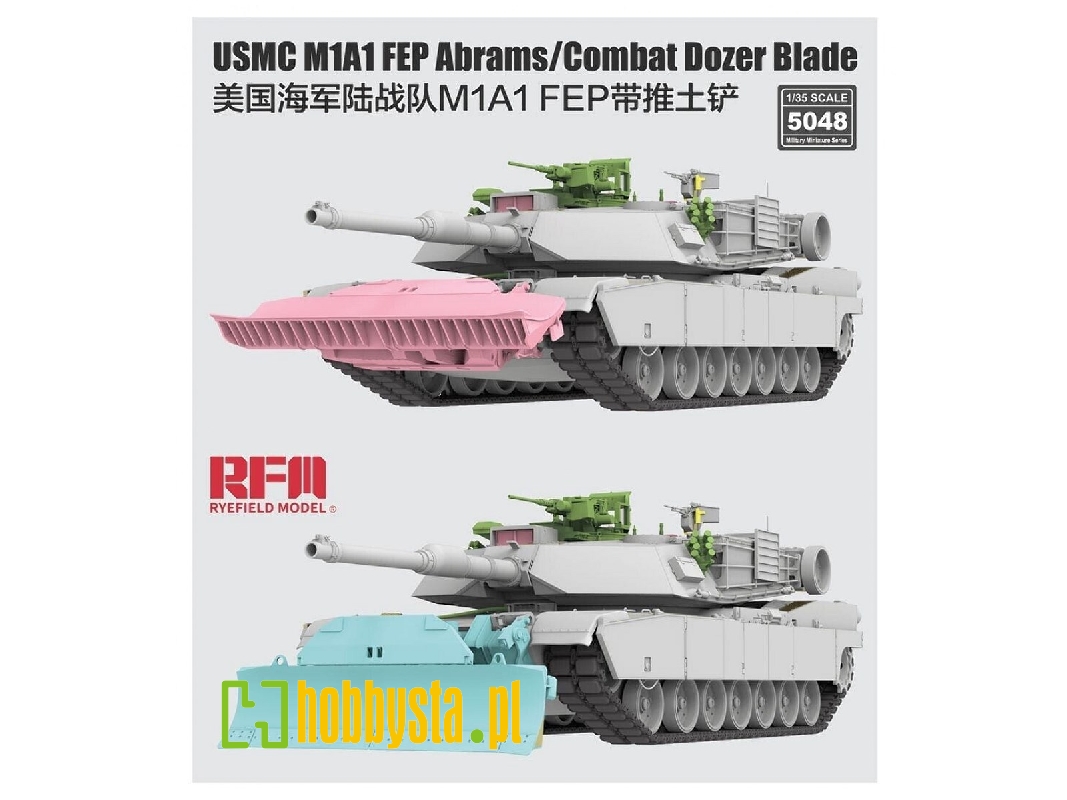 USMC M1A1 FEP Abrams / Combat Dozer Blade
