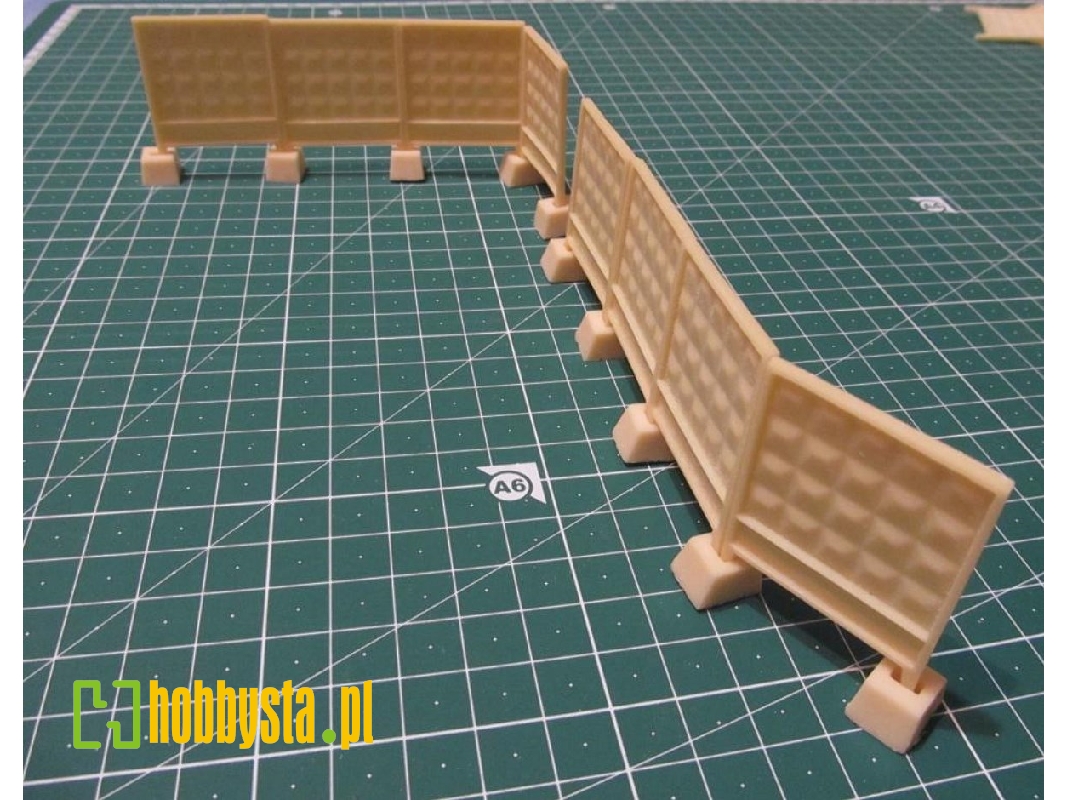 Russian/soviet Concrete Barrier Type Po-2 In Scale 1:72. The Set ...