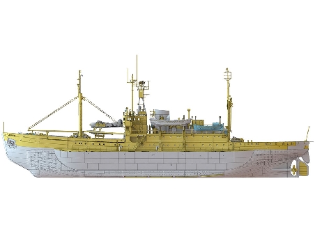 Soya Antarctica Observation Ship 2nd Corps. (With Pontos Model)