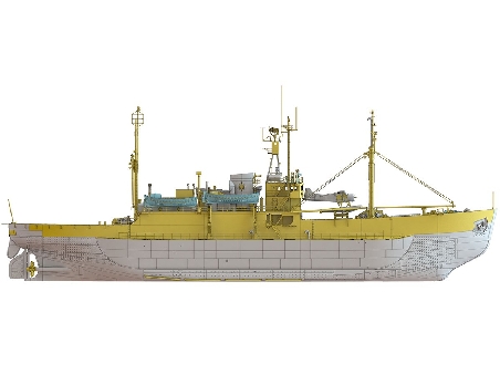 Soya Antarctica Observation Ship 2nd Corps. (With Pontos Model)