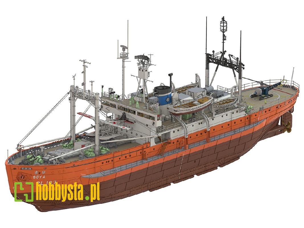 Soya Antarctica Observation Ship 2nd Corps. (With Pontos Model)