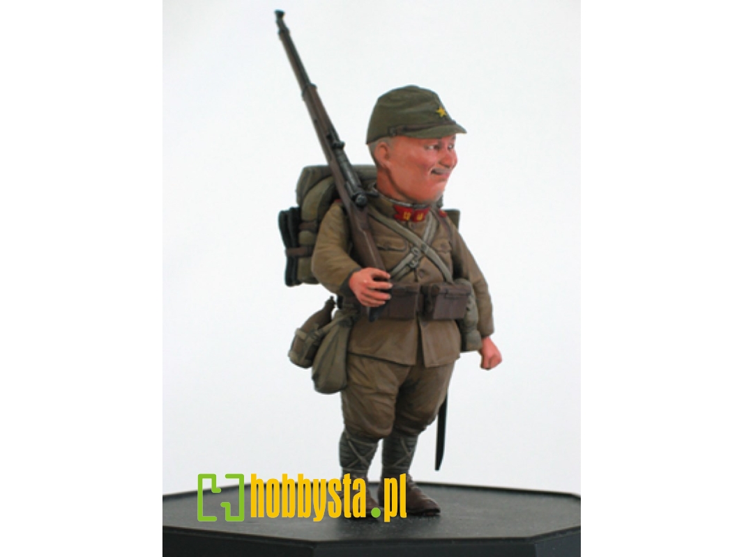 W.W.Ii Ija Infantry Man & Type38 Rifle