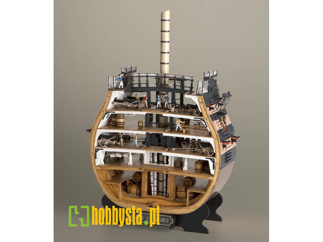 Cross-section Of Hms Victory