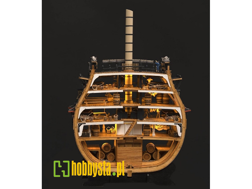 Cross-section Of Hms Victory
