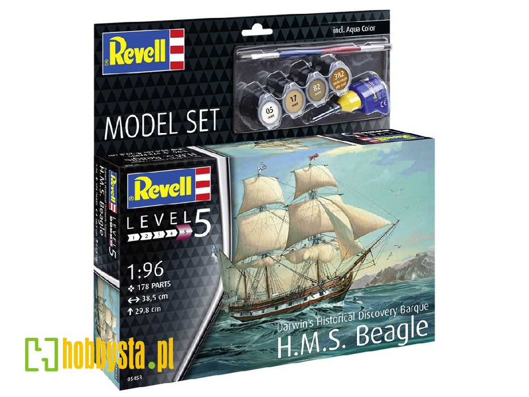Hms Beagle Model Set
