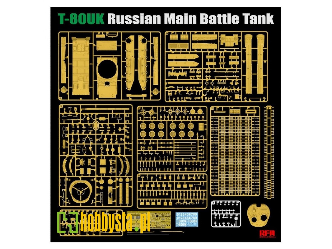 T-80UK Russian Main Battle Tank