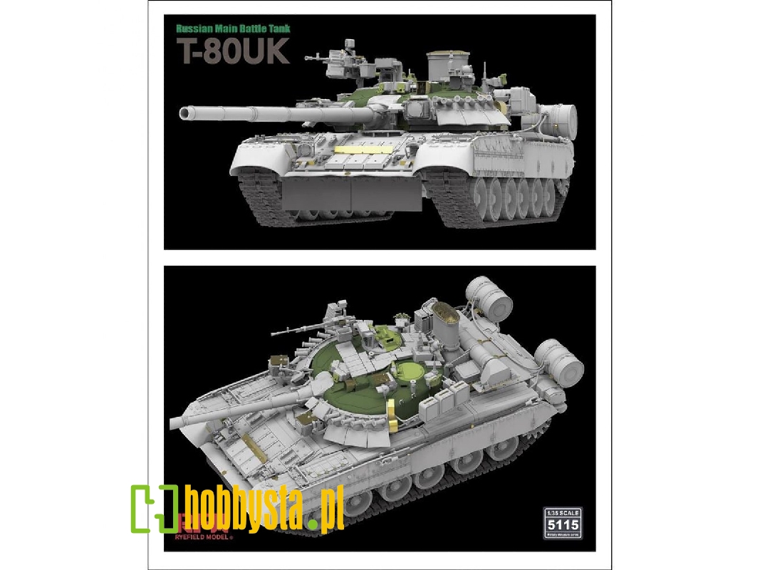 T-80UK Russian Main Battle Tank