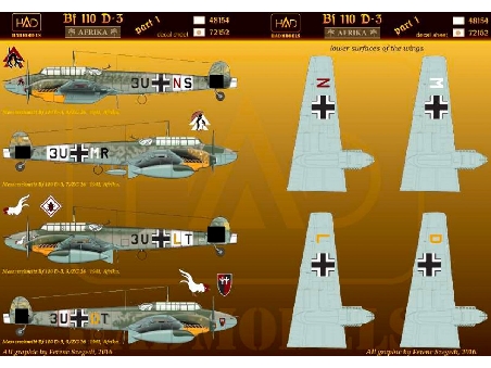 Messerschmitt Bf 110 D-3 Arika Part 1