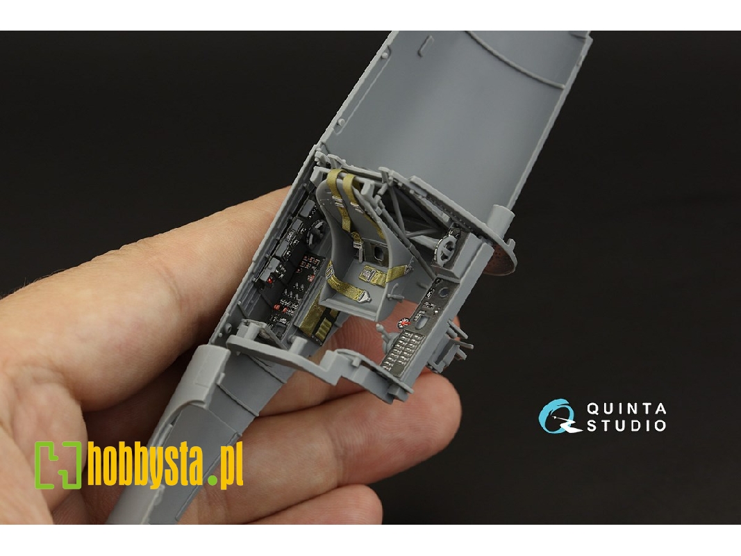 Vought F4u-1d- 3d-printed & Coloured Interior (For Tamiya Kits)