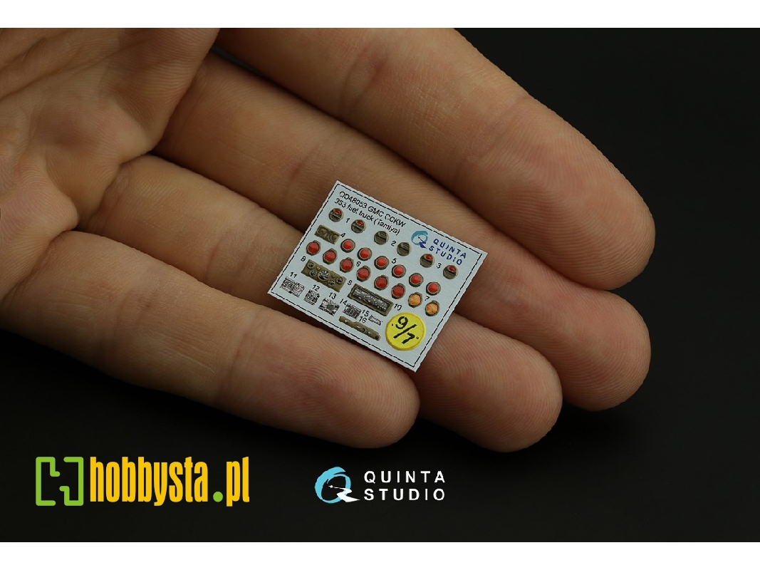 Gmc Cckw 353 Fuel Truck - 3d-printed & Coloured Interior (For Tamiya Kits)