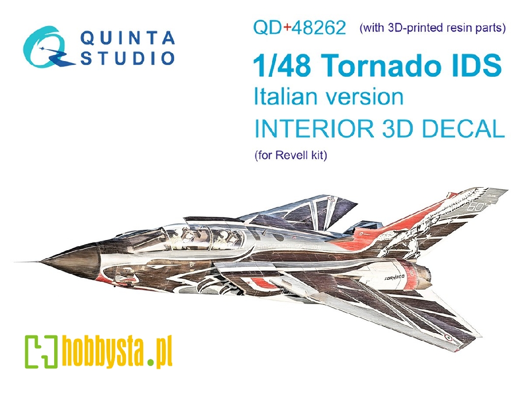 Panavia Tornado Ids Italian Version - Interior 3d Decal With 3d-printed ...