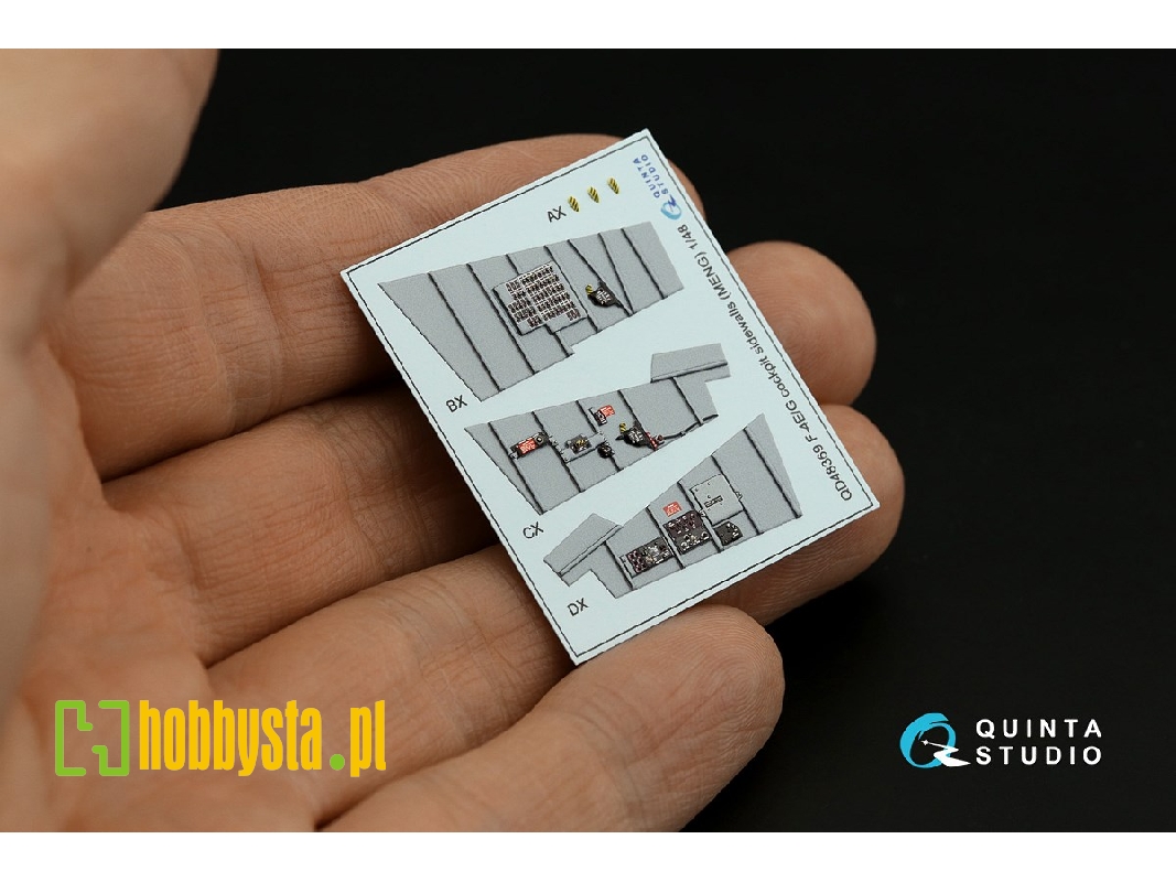 Mcdonnell Douglas F-4 G Late (With Dmas) - Interior 3d Decal With 3d ...