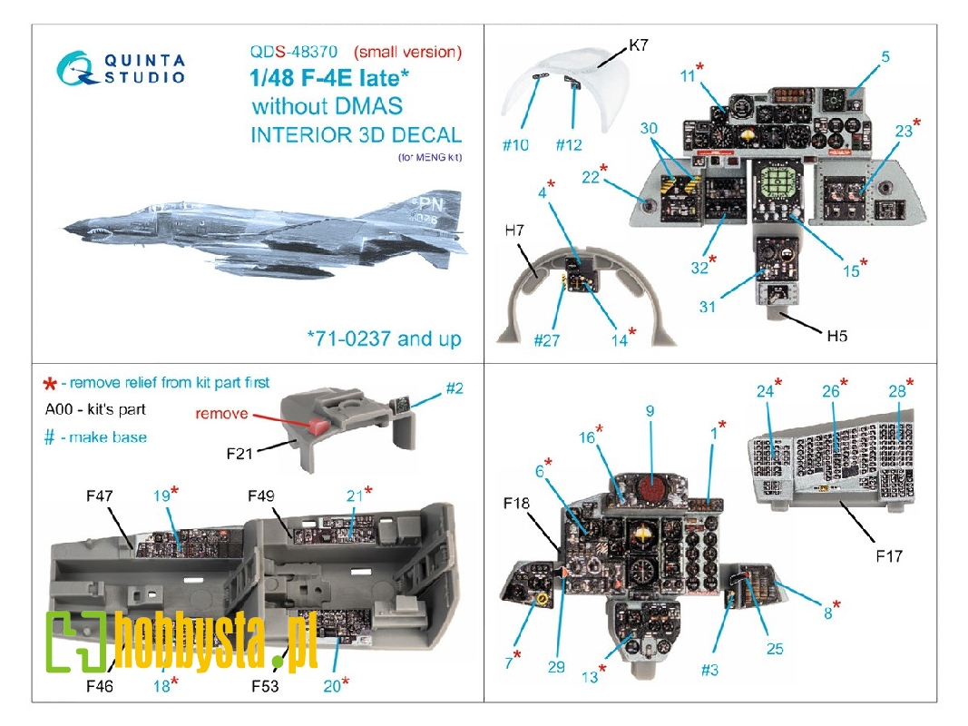 Mcdonnell Douglas F-4 E Late (Without Dmas) - 3d-printed & Coloured ...