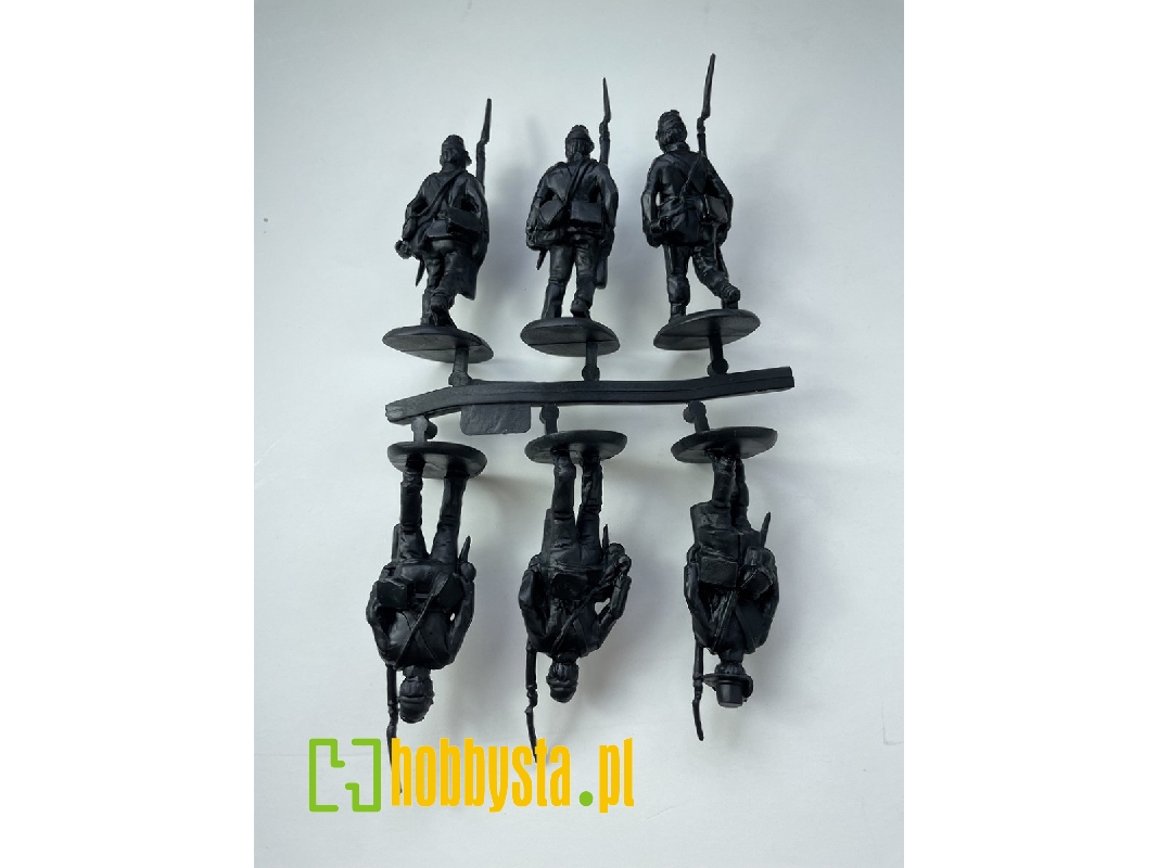 Confederate Infantry In "butternut Uniforms" Marching Set 1 - 18 ...