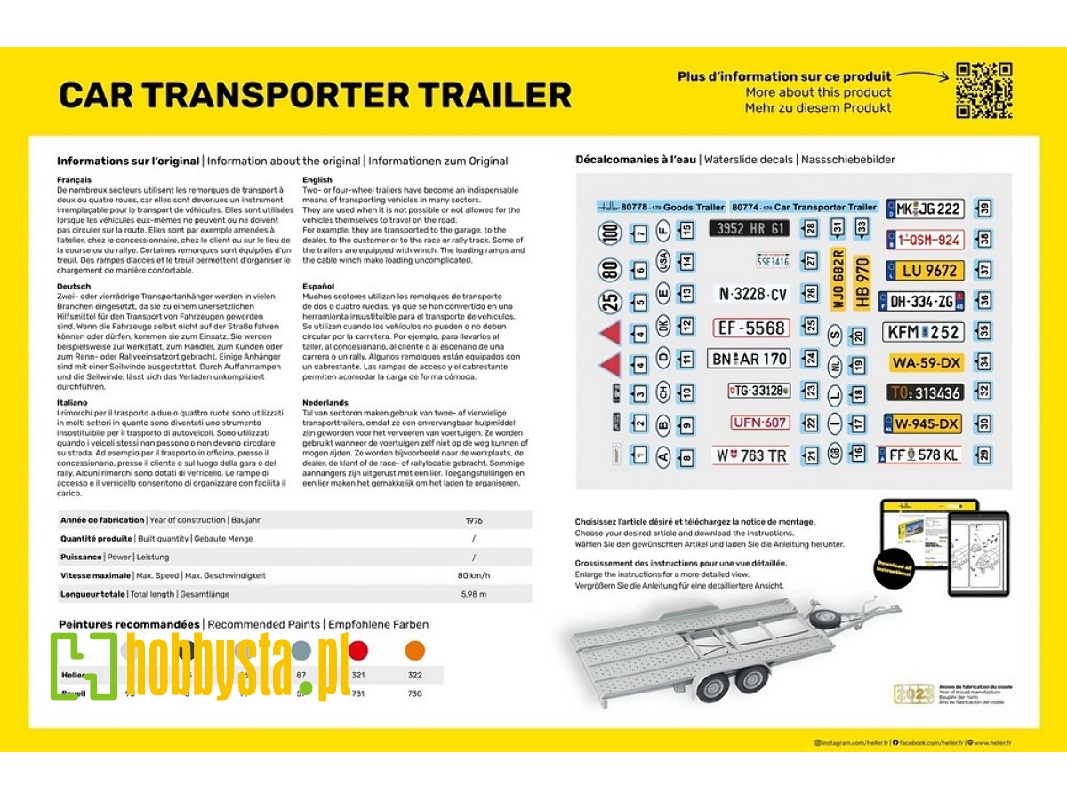 Car Transporter Trailer - Starter Kit