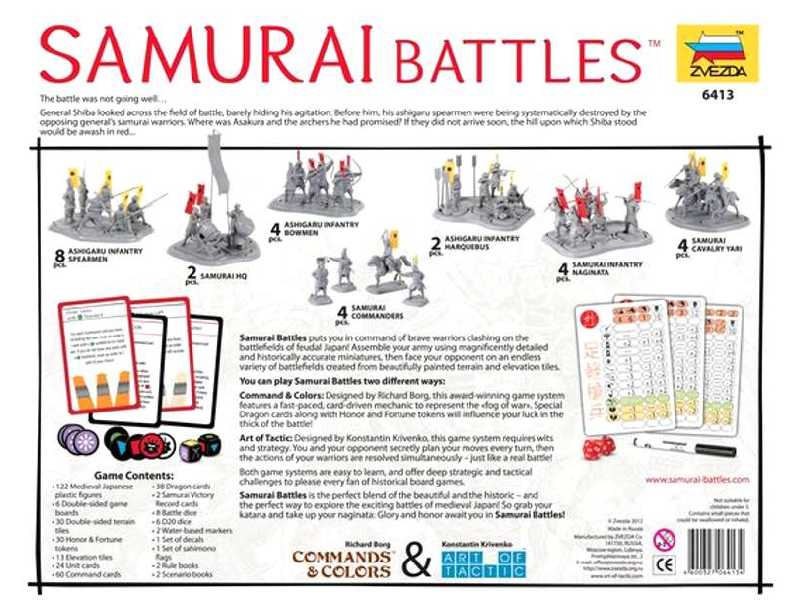 Samurai Battles - Historic Board Game