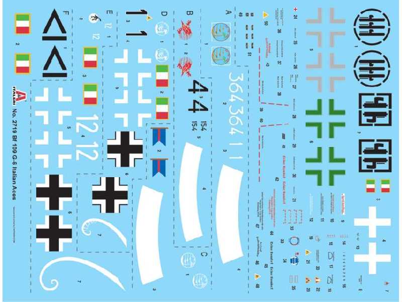 Messerschmitt BF 109 G-6 Italian ACES