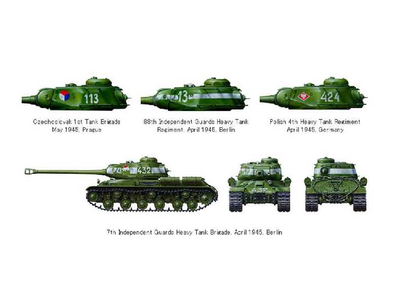 Russian Heavy Tank JS-2 Model 1944 ChKZ