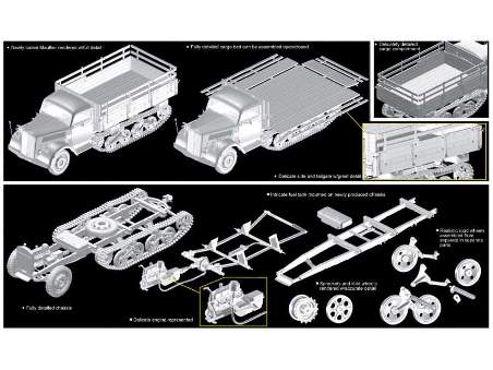 Sd.Kfz.3a Half-Track Truck Maultier