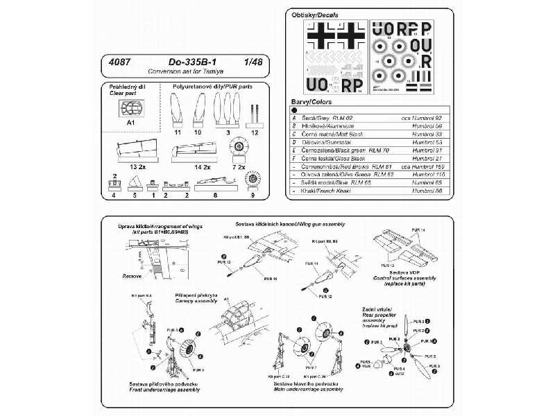 Do 335B-1 Conversion Set