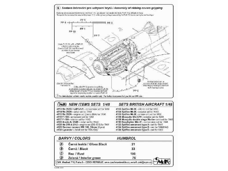 Spitfire Mk.IX Engine Set