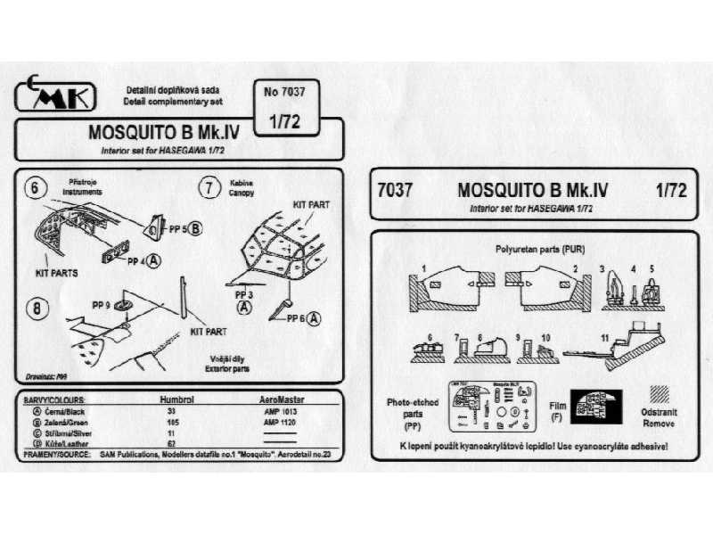 Mosquito Interior Set