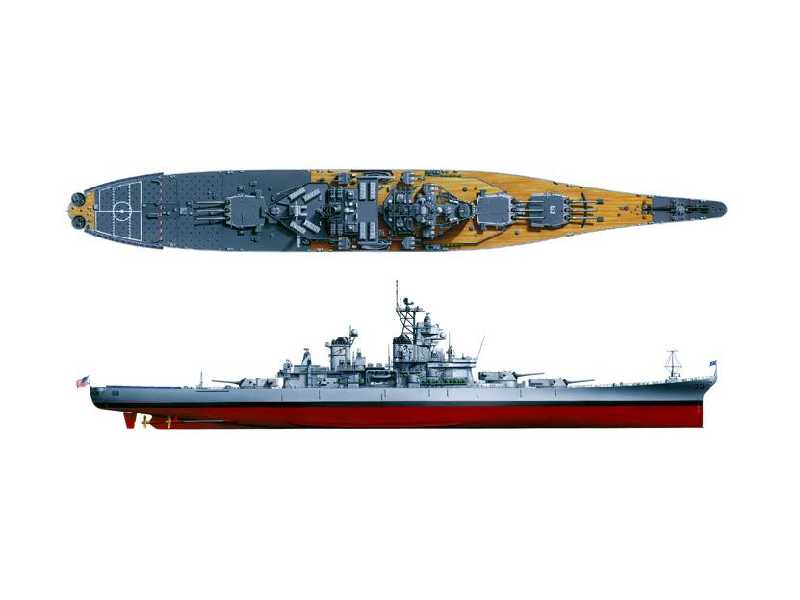 U.S. Battleship BB-63 Missouri (Circa 1991)