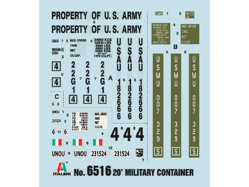 20' Military Container