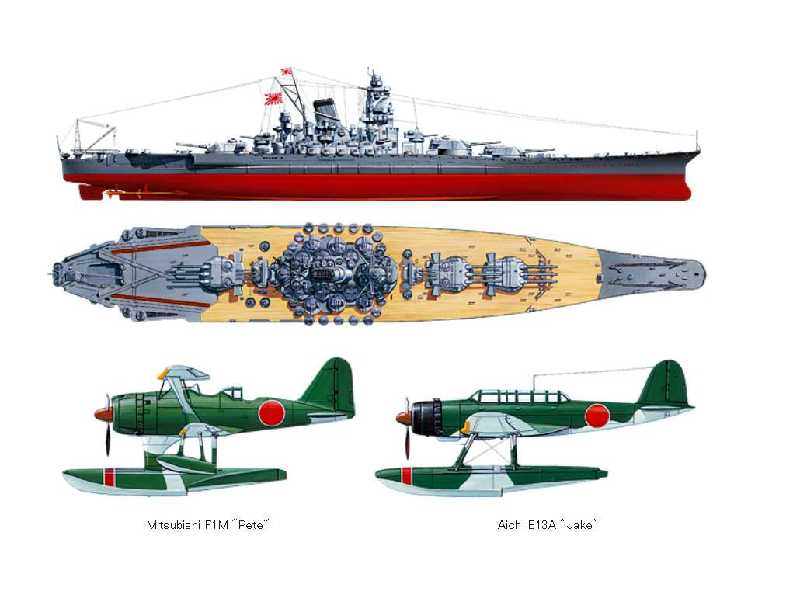 Yamato Japanese Battleship