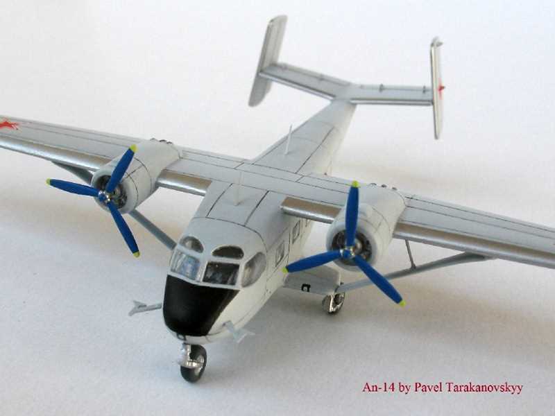 Antonov An-14 Russian light cargo aircraft