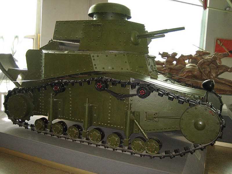 Russian infantry light tank T-18