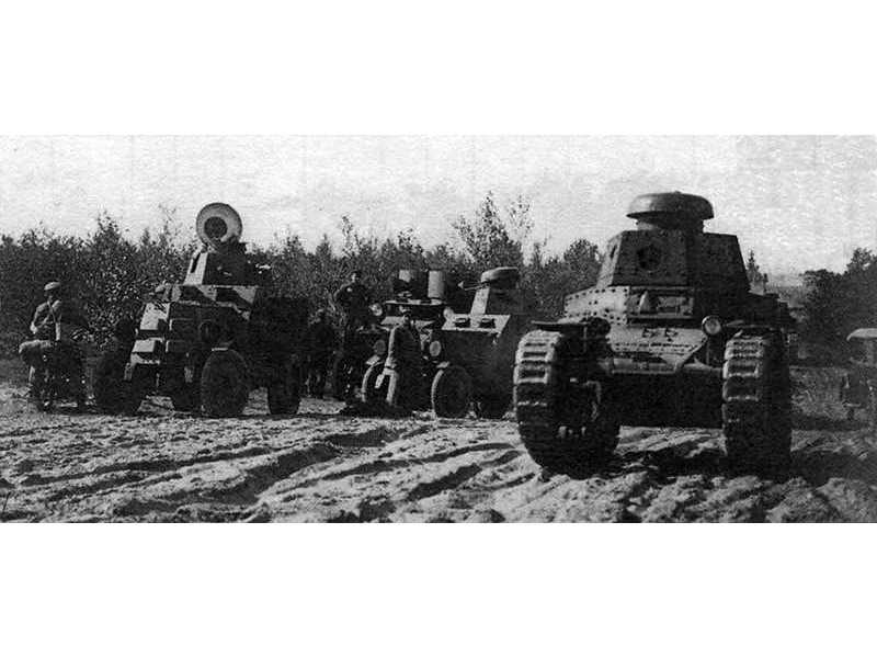 Russian infantry light tank T-18