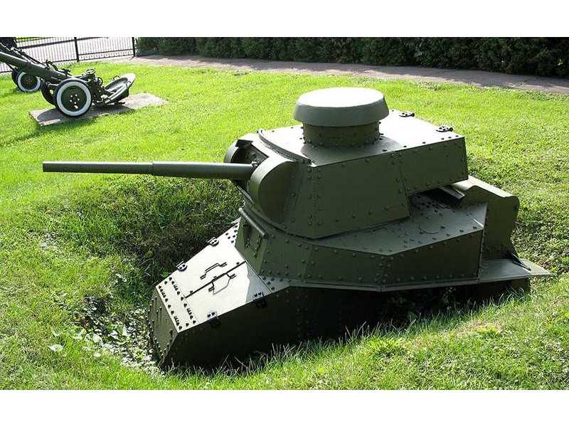 Russian infantry light tank T-18