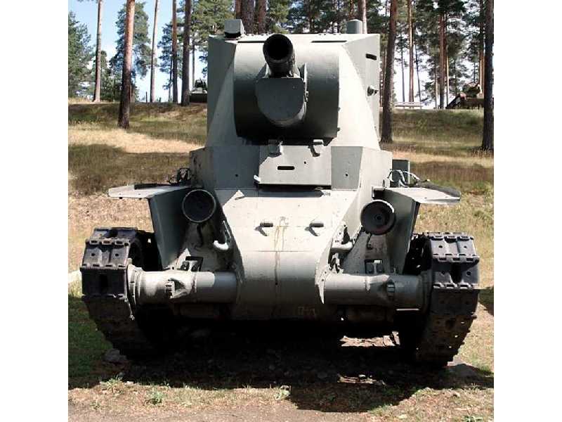BT-42 Finnish assault gun on BT-7 tank's chassis