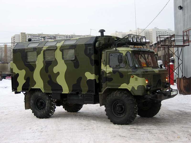 GAZ-66 Russian military truck