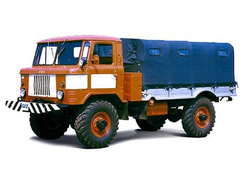 GAZ-66 Russian military truck