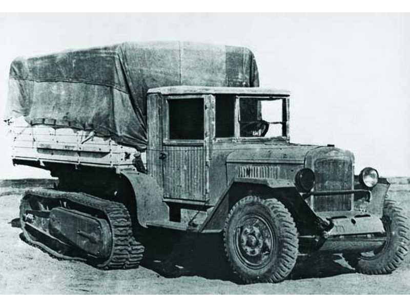ZiS-42 Russian military half-track