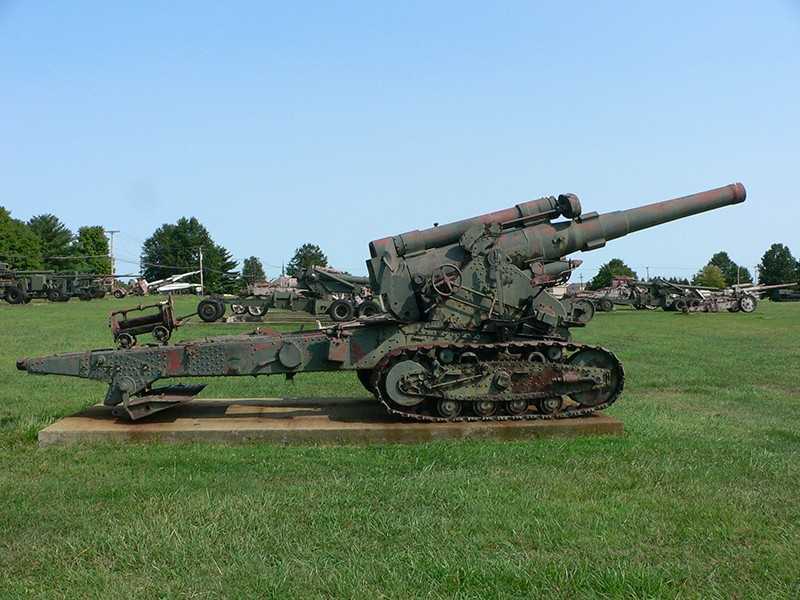 Russian 203 mm heavy howitzer M1931 (B-4)