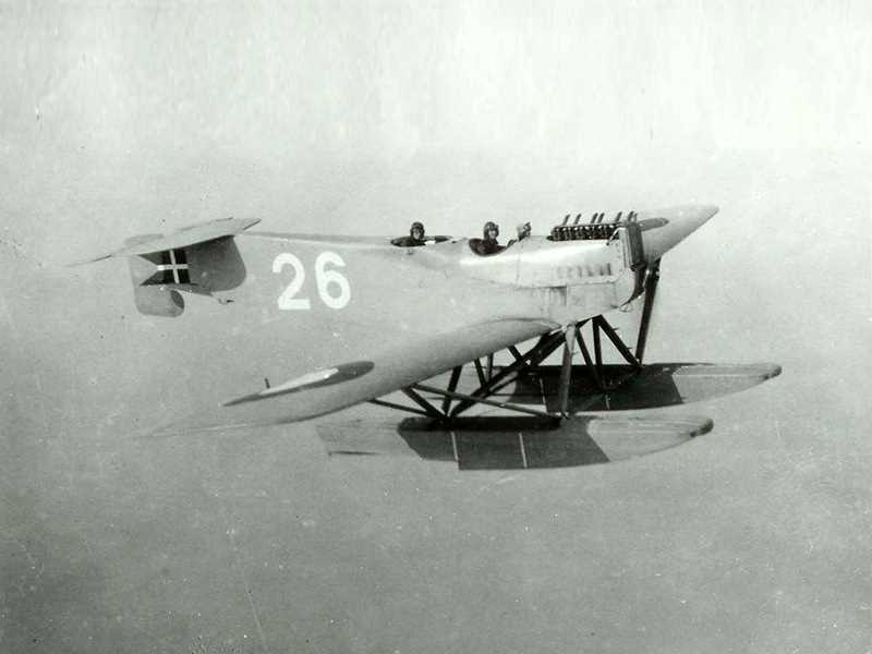 Hansa-Brandenburg W.29 German fighter floatplane