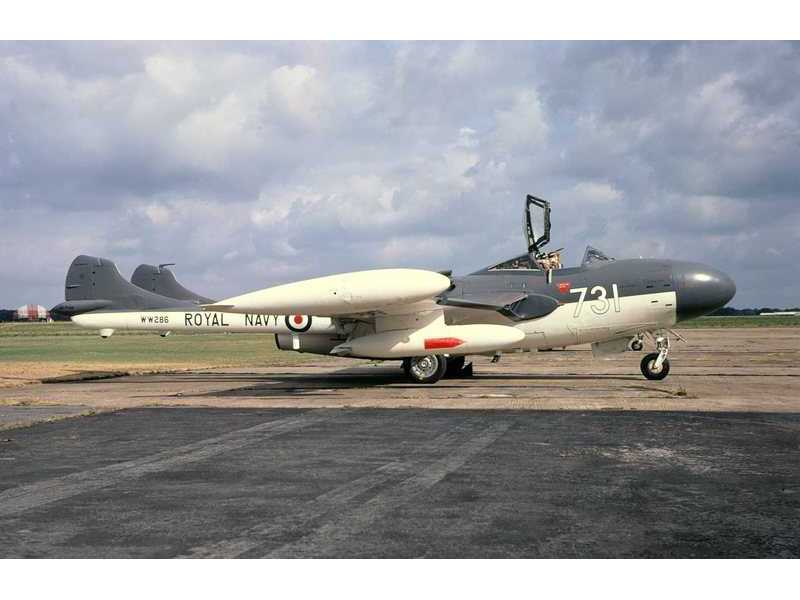 Sea Venom British carrier-borne jet fighter