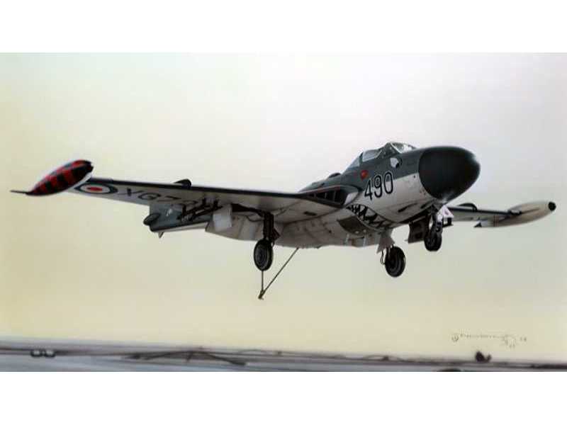 Sea Venom British carrier-borne jet fighter